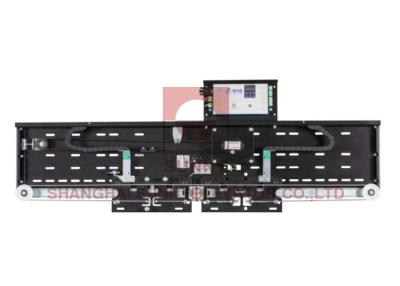 China 2 Leafs Center Opening Elevator Door Permanent Magnet Synchronous Door for sale