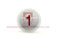 China Elevator Push Button Commercial Elevators With Hole Size R27mm for sale