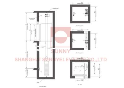 China Advanced Machine RoomLess High Speed Elevator Portal Frame House Hold for sale