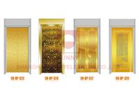 China Residential Platform Illumination Elevator Cabin Decoration Elevator Door Panel for sale