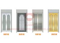 China Mirror / Irregular Grain / Etching Elevator Door , Elevator Door Panel for sale