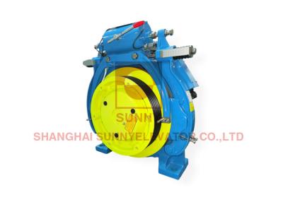 Chine Machine de traction sans engrenage pour 400 mm de faisceau 32 pôles bloc frein DC110V Voltage de freinage 6300kg-1600kg Capacité à vendre