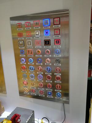 Cina Acciaio inossidabile di dimensione 36mm del pulsante dell'elevatore del passeggero con Braille in vendita