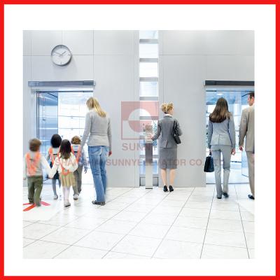 중국 Roomless 여객 엘리베이터 짐 630 - 1000kg 속도 1.0 - 1.75m/S 판매용