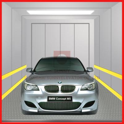 중국 반대로 미끄럼 자동차 큰 공간을 가진 고속 엘리베이터 짐 3000kg 판매용