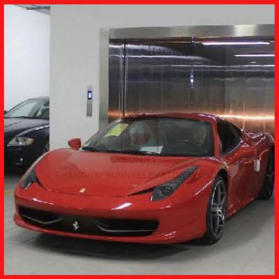 China Carga de alta velocidad 3000kg del elevador del automóvil anti de la resbalón con el espacio grande en venta