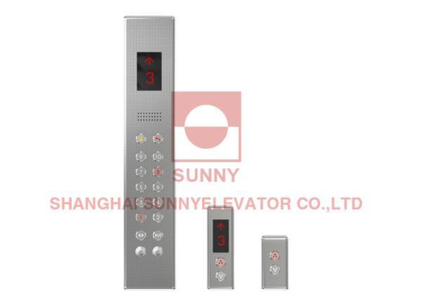 Ensuring Safety Titanium Plating Elevator COP And LOP For Elevator Systems