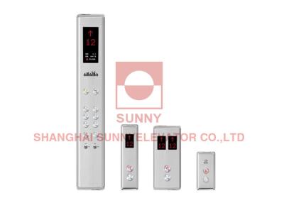 China Elevator COP LOP Bending Stainless Steel Panel With Upper And Lower Chrome-Plated Heads for sale