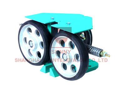 中国 エレベーターのスペアパーツ T-レール用のWRG型ロールガイド 個別にスプリングを積んで最適性能と長寿を保証する 販売のため