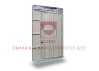 China Elevator Two-Panel Side Opening Cabin Door – Compact, Durable & Low-Maintenance Access Solution for sale