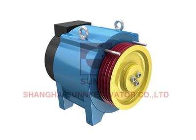 China Gearless Elevator Machine 320-450kg 0.4-1.0m/s Residential Lift Drive for sale