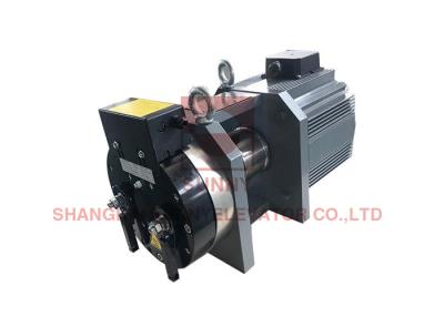China 320kg~1000kg Elevator Belt Drive Gearless Traction Machine Steel Belt Traction Machine for sale