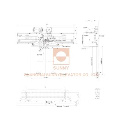 Китай Профессиональные части лифта механизма управления дверями лифта с системой управления ВВВФ продается