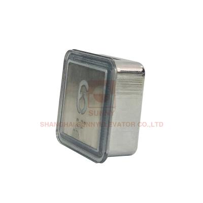 China Old Fashioned Elevator Push Button Switch With Size 47x39.5x23.5mm for sale