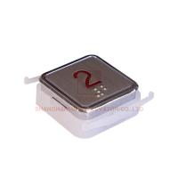 China Mitsubishi Elevator Push Button With Stainless Steel Word Slice for sale