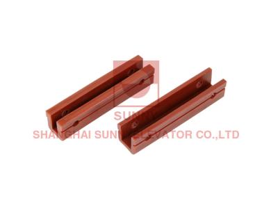 中国 部品のエレベーターのスライド ガイド/エレベーターのガイド・レールの靴10mmの幅を持ち上げて下さい 販売のため