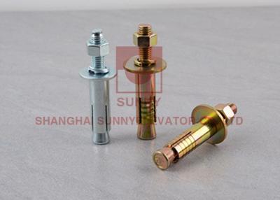 중국 엘리베이터 부속을 위한 세륨 300kgs/Cm2 SS 엘리베이터 케이싱 유형 고정 수나사 판매용