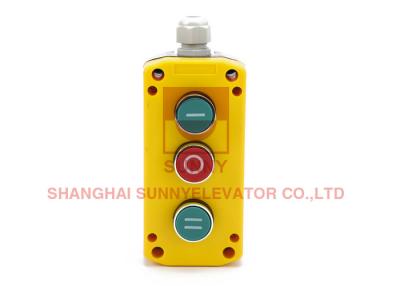 China 3 van de de Liftinspectie van de knopencontrole de Doos SUS201 IP65 voor Liftdelen for sale