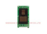 China Passenger Elevator Blue Segment Elevator LCD Display DC24V With White Backlight for sale