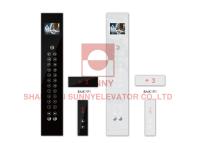 China Tempered Glass Lift Elevator Cop Lop Elevator Push Button Panel for sale