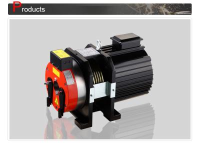 Chine Moteur d'ascenseur/machine sans engrenages 630 kilogramme 380 V de traction pour l'ascenseur à vendre