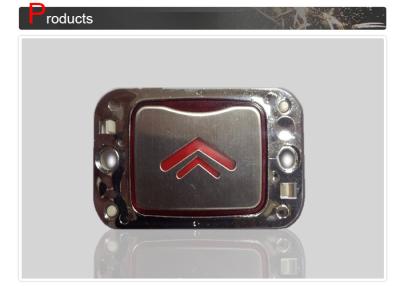 Cina 12 - 24 pulsanti dell'elevatore di atterraggio di V da acciaio inossidabile con la vite in vendita