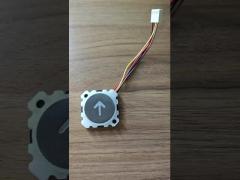 Ronde 42 mm liftknop met EN81-70 / Liftknoppen