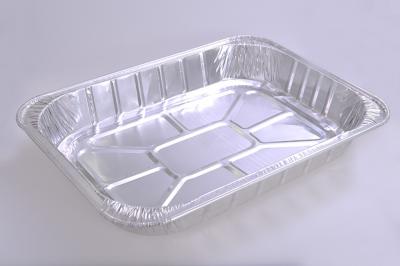 中国 Large Aluminum Foil Container / Aluminum Foil Pan For Food Packing / Baking 販売のため