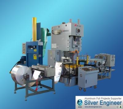 中国 機械を作る SEAC-45T/A のアルミ ホイルの容器 販売のため