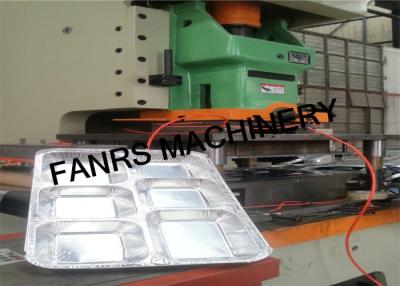 中国 積み重なり、集まる容器が付いているフル オートのアルミ ホイルの容器の生産ライン 販売のため