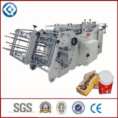 Cina Macchina per fabbricare le scatole di cartone eliminabile del contenitore di alimento con il sigillamento della colla in vendita