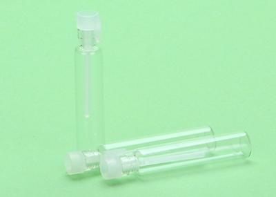 Cina Piccole bottiglie di profumo del vetro trasparente del volume con il cappuccio di plastica in vendita
