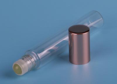 Cina Rotolo del cilindro 15ml sulle bottiglie di vetro del profumo trasparente per la crema dell'occhio in vendita