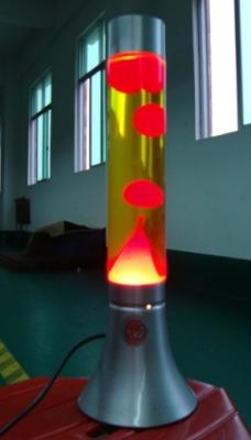 Cina lampada rossa fresca di moto della bottiglia di vetro con di base metallica in vendita