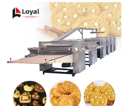 China Vegetable Cookies/Sandwich Biscuit Machine 220V/380V With Siemens Motor for sale