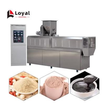 China 7-55KW Power Nutritional Instant Porridge Processing Line/ Food Machineryfor Rice Powder for sale