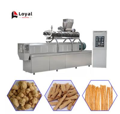 China 11-20kw Automatically Textured Vegetable Protein TVP Line Machine 600-1000kg/h for sale
