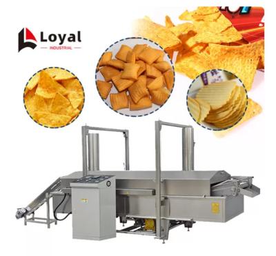 China Automatic Frequency Speed Controlling Sun Chips Production Line Extruder Machine for sale