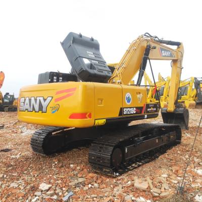 Cina Pista di seconda mano usata Digger Original Crawler Excavator di Sany Sy215 del macchinario di Contruction in vendita