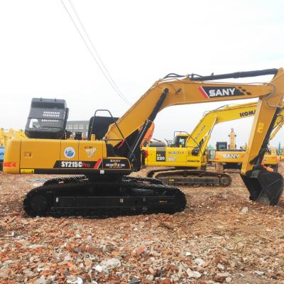 Cina Pista di seconda mano usata Digger Original Crawler Excavator di Sany Sy215 del macchinario di Contruction in vendita