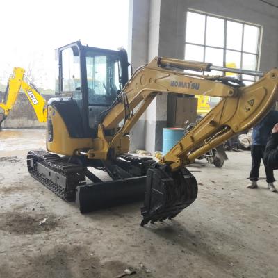 Cina Escavatore originale di seconda mano utilizzato di Ton Crawler Mini Komatsu PC35 dello zappatore 3,5 della pista in vendita