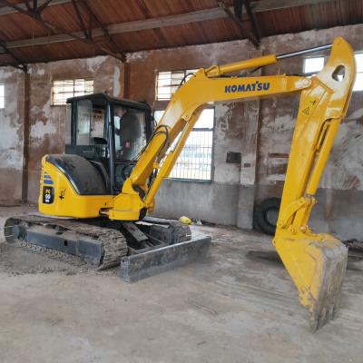 Cina Escavatore cingolato usato 5 Ton Crawler Mini Komatsu PC50 Escavatore originale di seconda mano in vendita