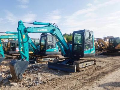 Cina Di Mini Track Digger Chinese Brand escavatore di seconda mano New Cheap del cingolo utilizzato Swe70e 7t Sunward in vendita