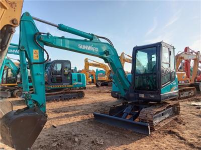 Cina Di Mini Track Digger Chinese Brand escavatore di seconda mano New Cheap del cingolo utilizzato Swe60e Sunward in vendita