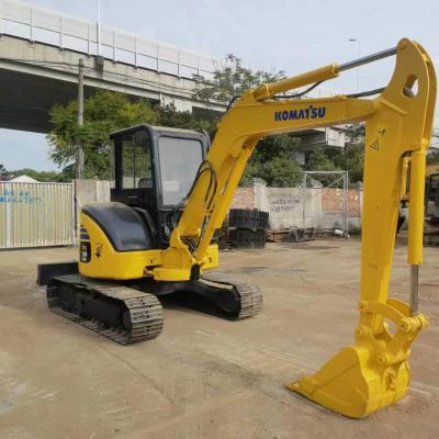 Cina Escavatore originale di seconda mano utilizzato di Ton Crawler Mini Komatsu PC50 dello zappatore 5 della pista in vendita