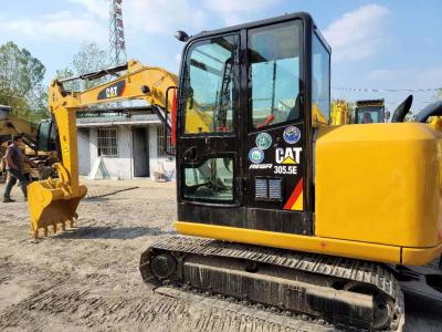 Cina Escavatore di seconda mano della pista utilizzato 305.5e 5.5t di Mini Crawler Digger Original Cat sulla vendita in vendita