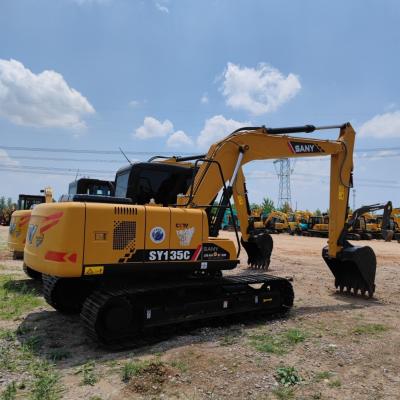 China                  Used 13 Ton Crawler Excavator Sany Sy135 Used 14t Track Digger Construction Machinery Chinese Brand              for sale