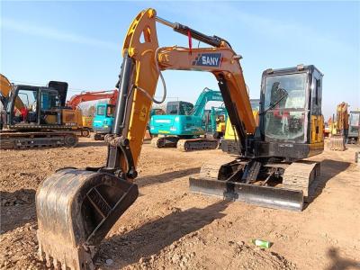 中国 中古の中国のブランドSanyは6トンのクローラー坑夫小型小型掘削機Sy60cを使用した 販売のため