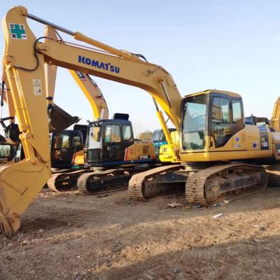 Китай Подержанная строительная техника Komatsu PC160-7 Используемый экскаватор 16т Гусеничный экскаватор Origin Janpan продается