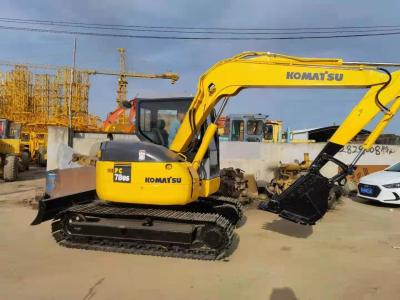 Китай Используемый землекопа следа 7.8t строительной техники экскаватор KOMATSU PC78 первоначального мини перекупной продается